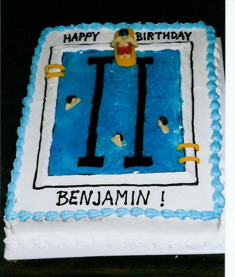 Ymca Swimming Pool - CakeCentral.com