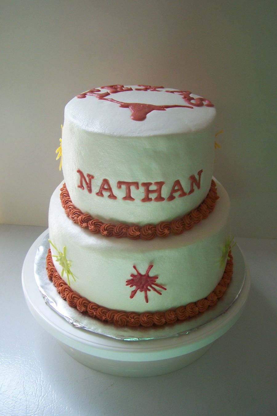 Texas Longhorn/ Paintball - CakeCentral.com