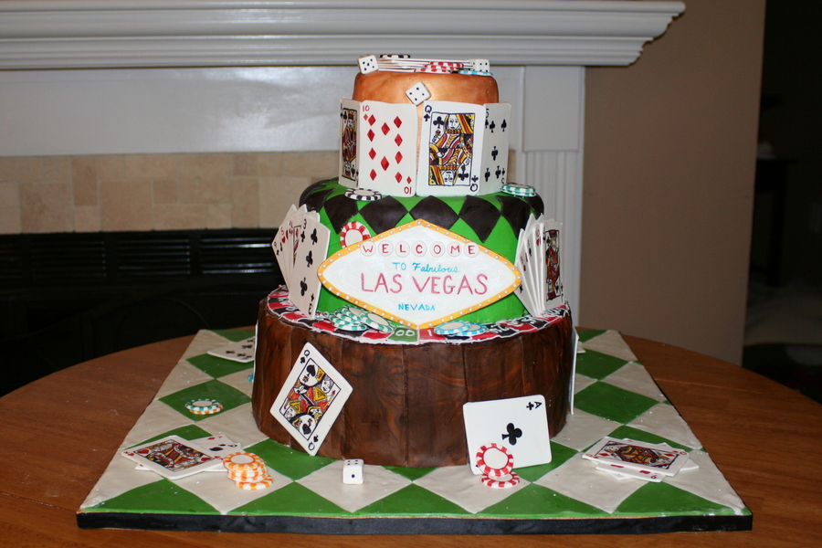 Vegas Themed Cake - CakeCentral.com