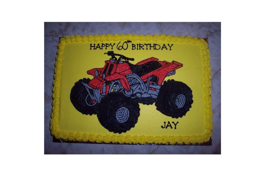 4 Wheeler Cake - CakeCentral.com