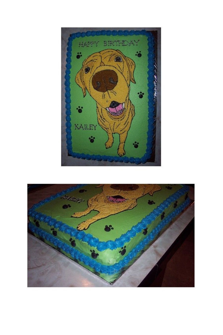 The Dog - CakeCentral.com