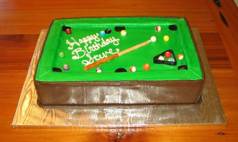 Pool Table - CakeCentral.com