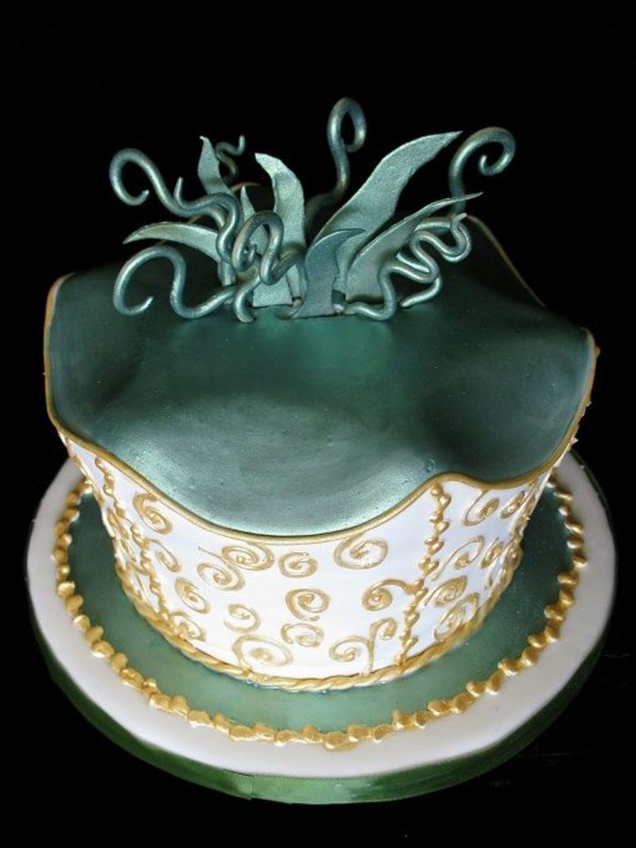 Scalloped Cake - CakeCentral.com