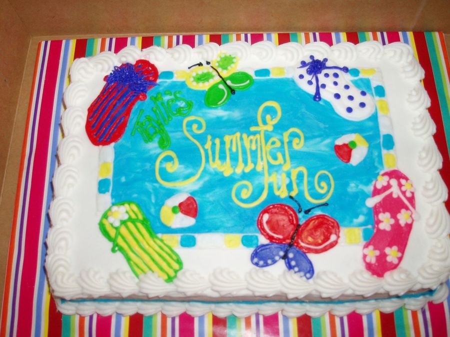 Pool Party - CakeCentral.com