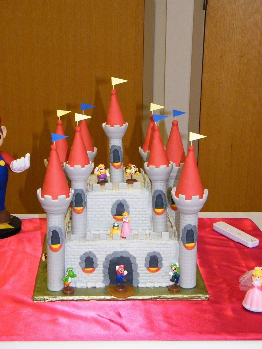 Mario Castle - CakeCentral.com