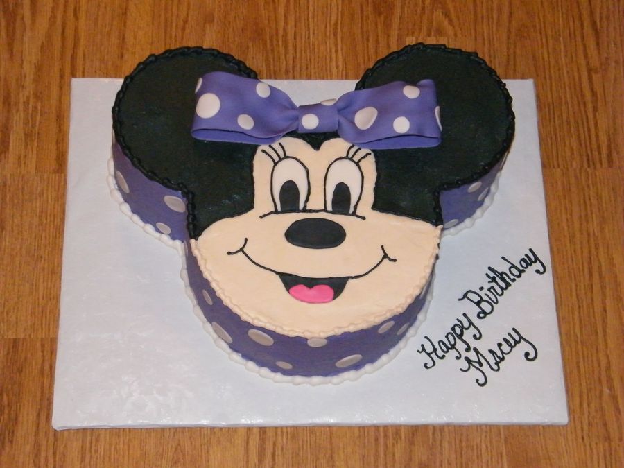 Minnie Mouse - CakeCentral.com