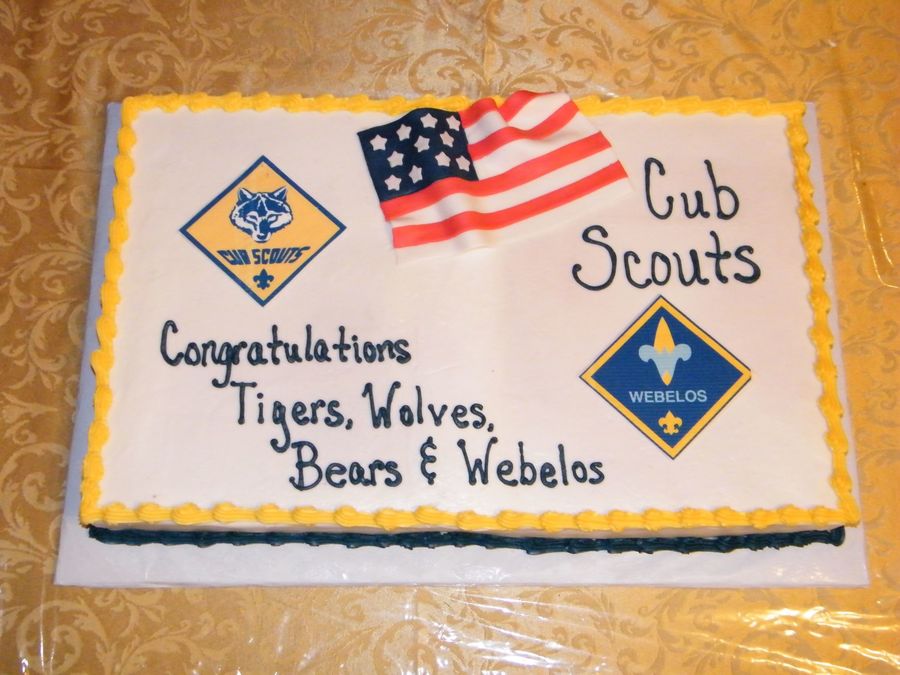 Cub Scouts Blue & Gold Banquet - CakeCentral.com