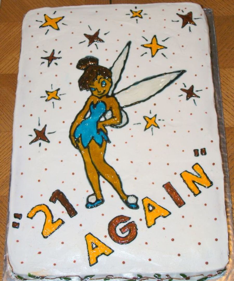 African American Tinkerbell - CakeCentral.com