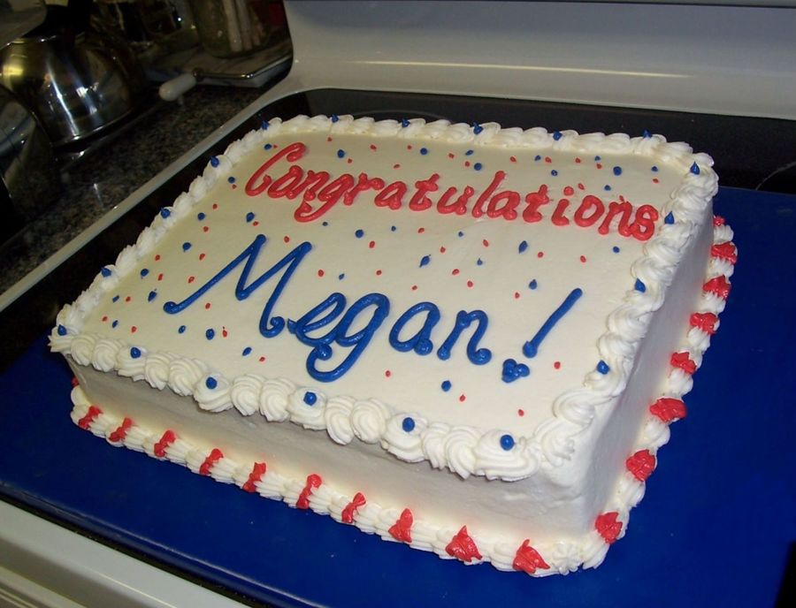 8Th Grade Promotion Cake - CakeCentral.com