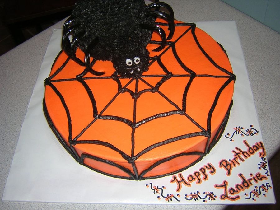 Spider N Web - CakeCentral.com