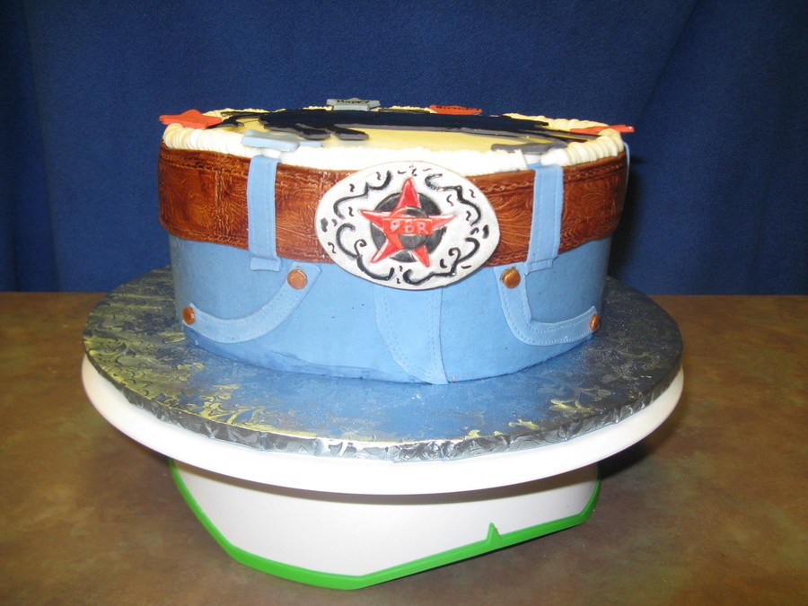 Bucking Bull Cake!! - CakeCentral.com