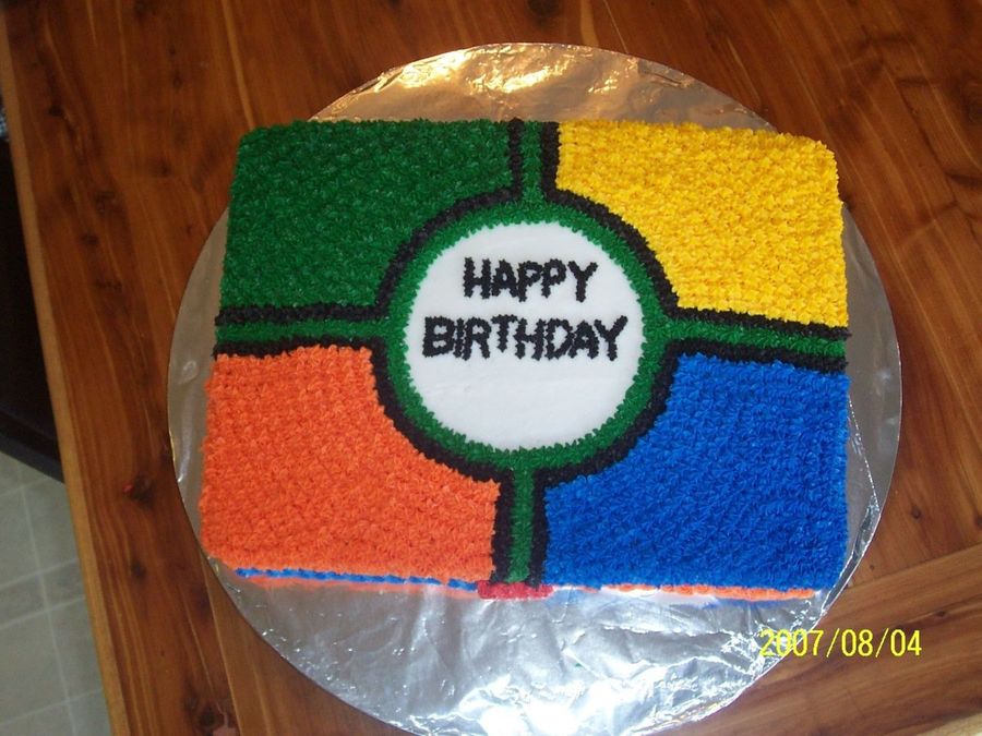 Explosion Of Color - CakeCentral.com
