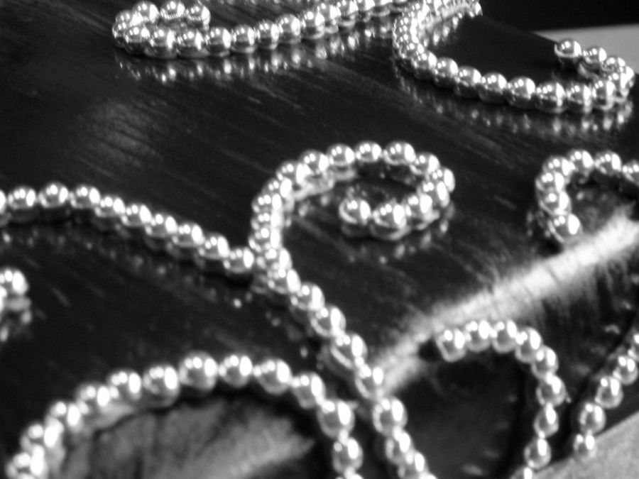 Black And Silver Scrolls - CakeCentral.com