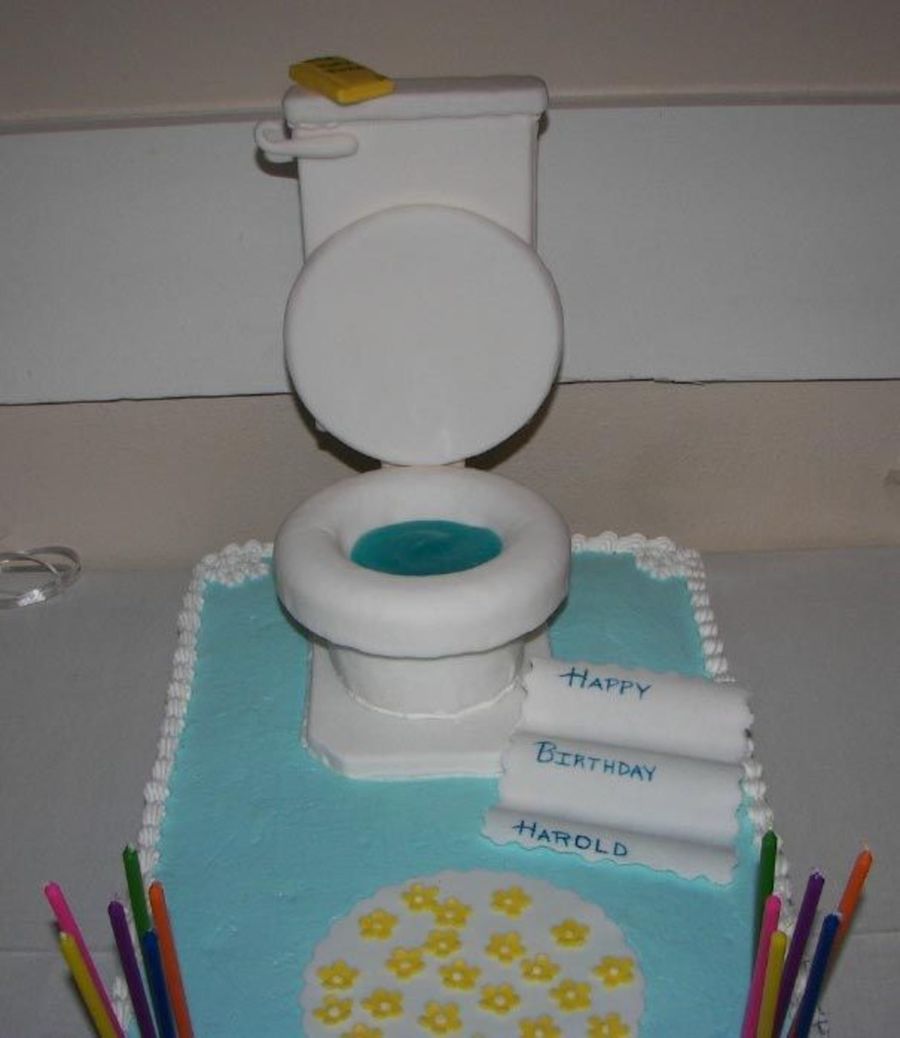 Herold's "potty" Cake - CakeCentral.com