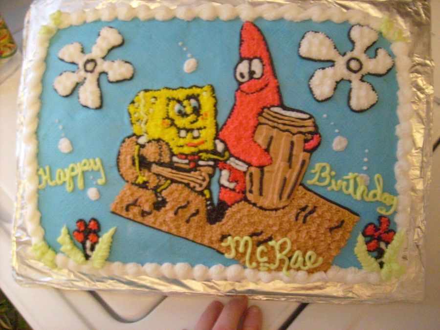 Spongebob And Patrick - CakeCentral.com