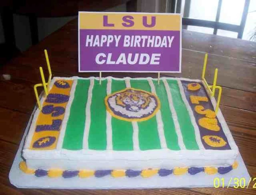 Lsu Birthday - CakeCentral.com