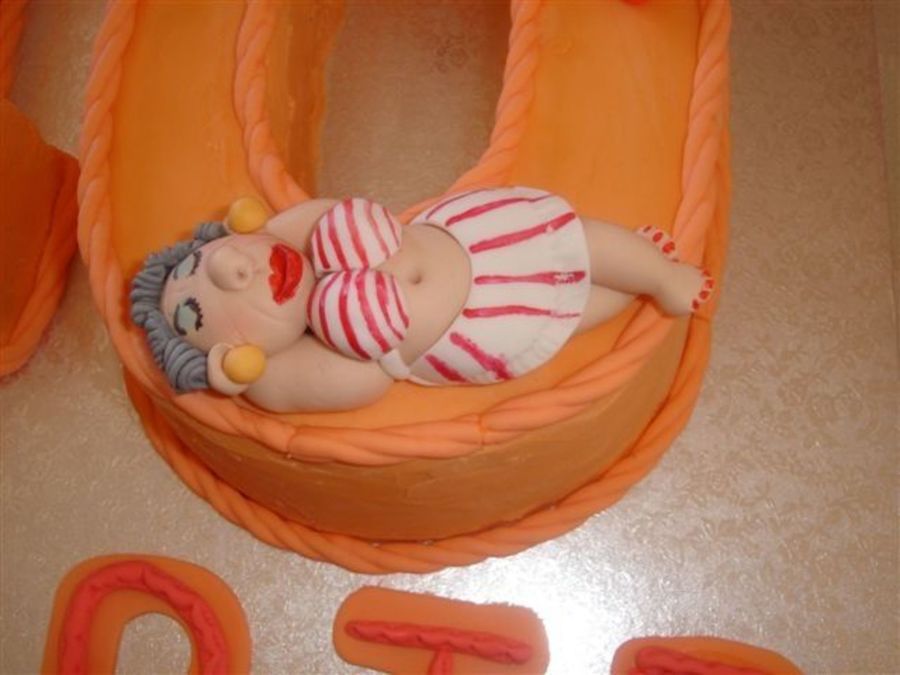 Granny In Bikini - CakeCentral.com
