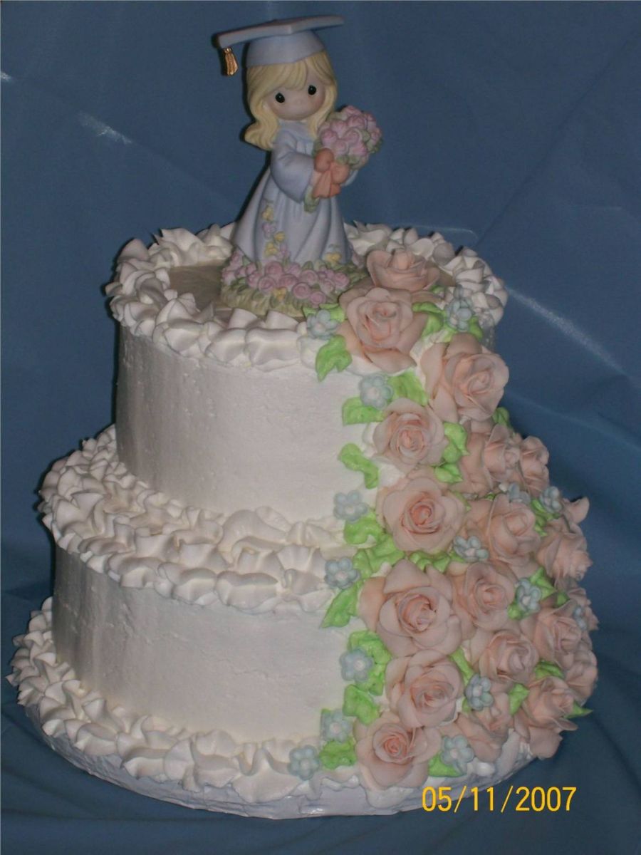 Precious Moments Graduation Cake - CakeCentral.com