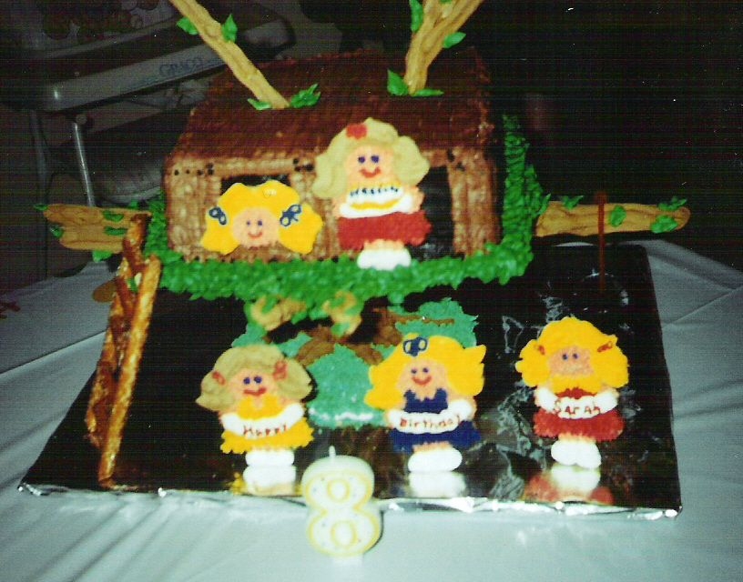 Tree House Birthday Cake - CakeCentral.com