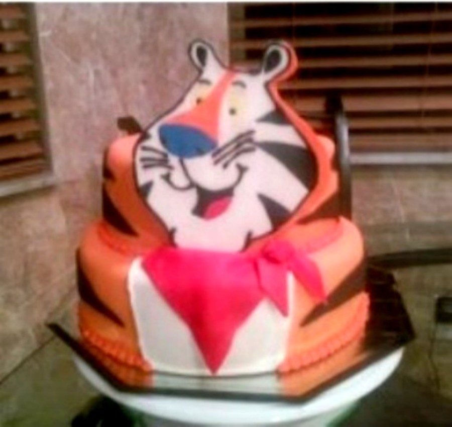 Tony The Tiger - CakeCentral.com