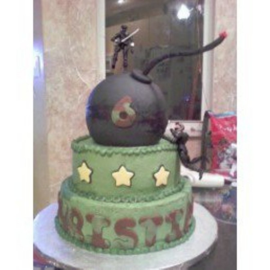 Gi Joe Birthday Cake - CakeCentral.com