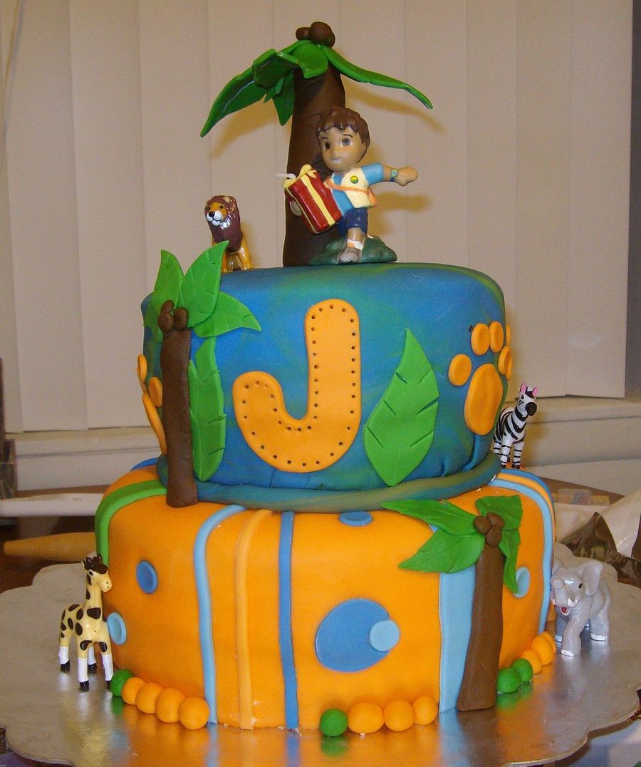 Diego Cake For My Son - CakeCentral.com