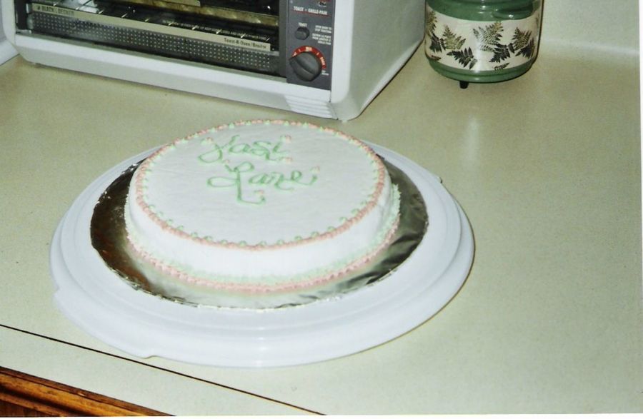 First Cake Ever - CakeCentral.com