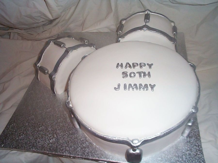 40Th Birthday Cake For Drummer Boy - CakeCentral.com