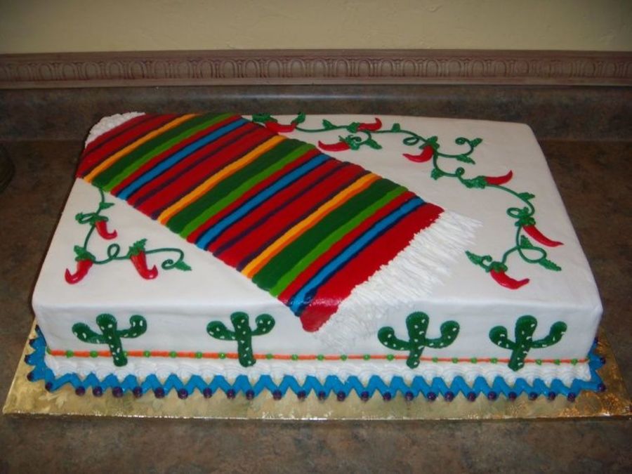 Fiesta Cake - CakeCentral.com