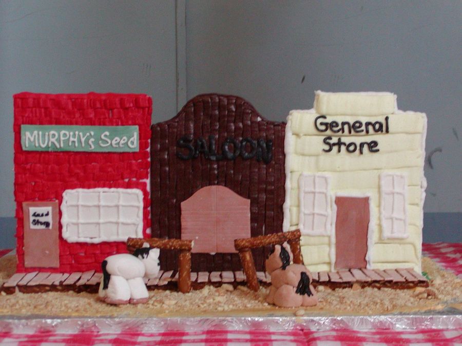 Western Town - CakeCentral.com