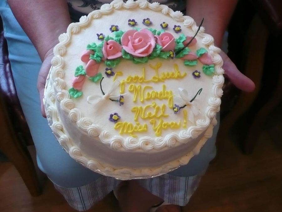Wendy's Last Day - CakeCentral.com