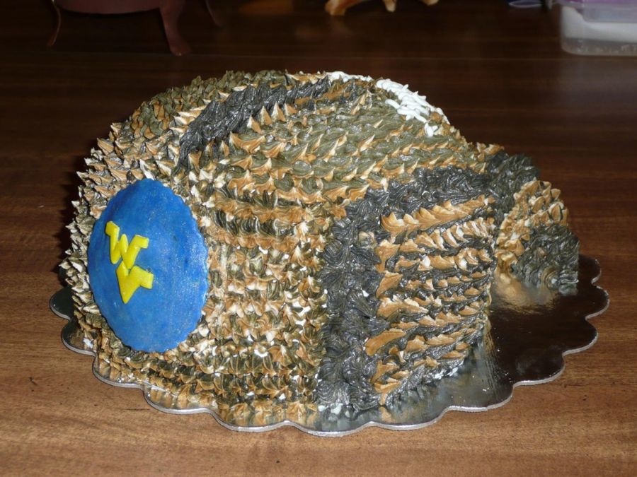Wvu Birthday Cake - CakeCentral.com