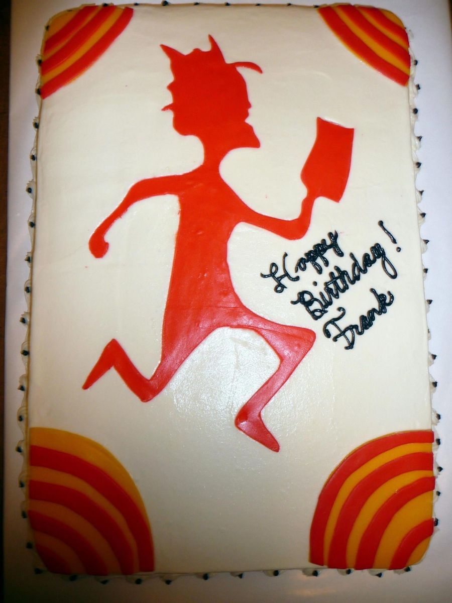 Frank's Hatchet Man Cake- Icp - CakeCentral.com