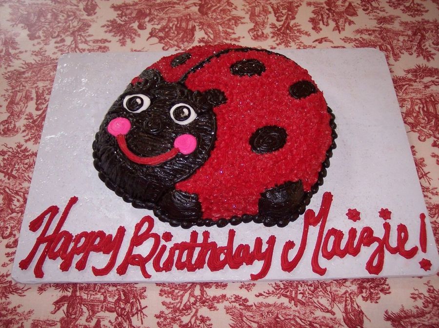Lady Bug - CakeCentral.com