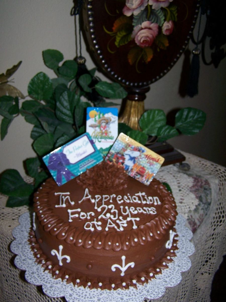 Pastor Appreciation With Gifts - CakeCentral.com