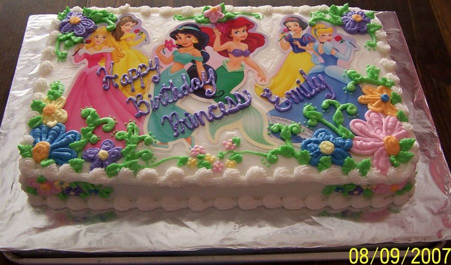 Disney Princesses Birthday Cake - CakeCentral.com
