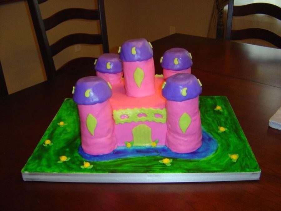 My First Marshmallow Fondant Cake - CakeCentral.com