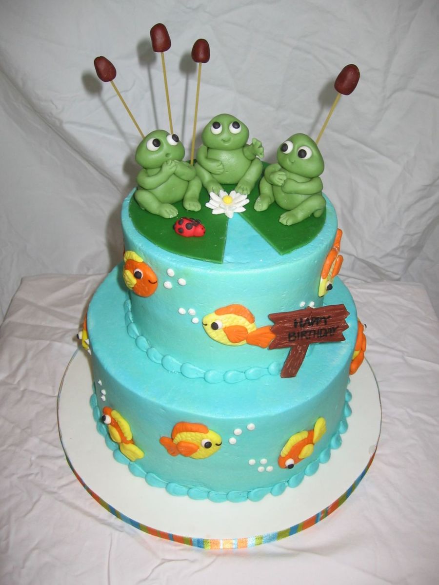 Frogs And Fish - CakeCentral.com