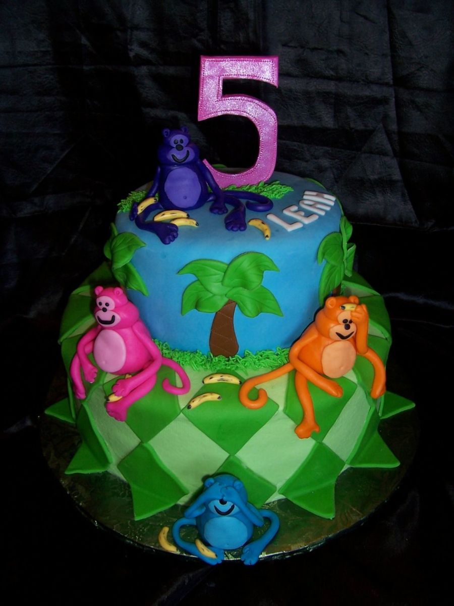 Neon Monkeys - CakeCentral.com