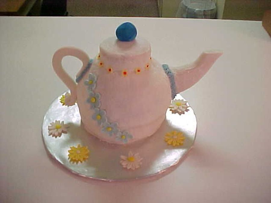 Tea Pot Cake - CakeCentral.com