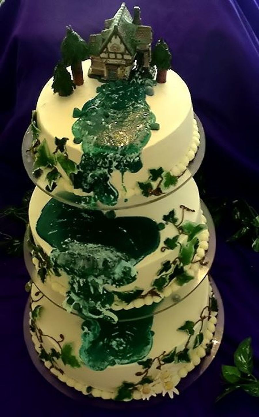 Outdoor Themed Wedding - CakeCentral.com
