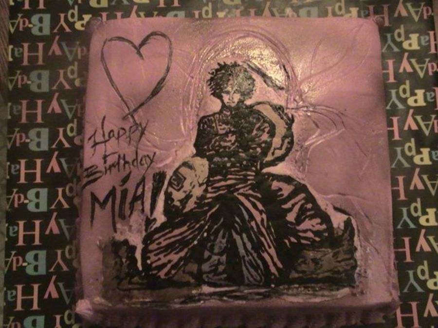 Japanese Anime "gaara" Cake For My Niece Bday - CakeCentral.com