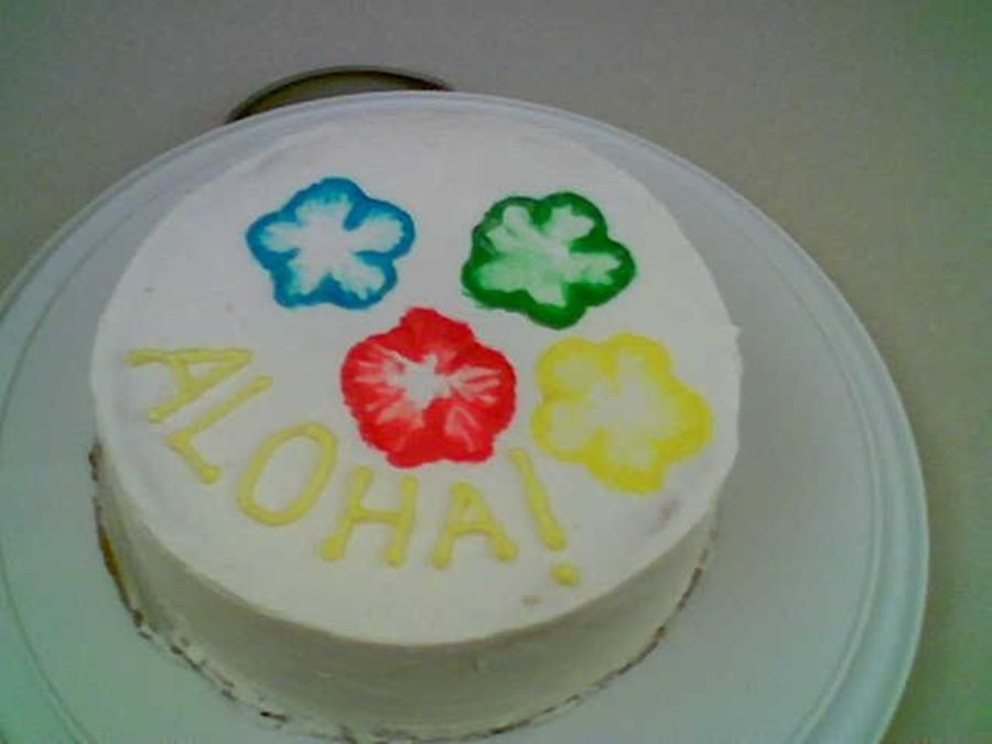 Aloha Cake - CakeCentral.com