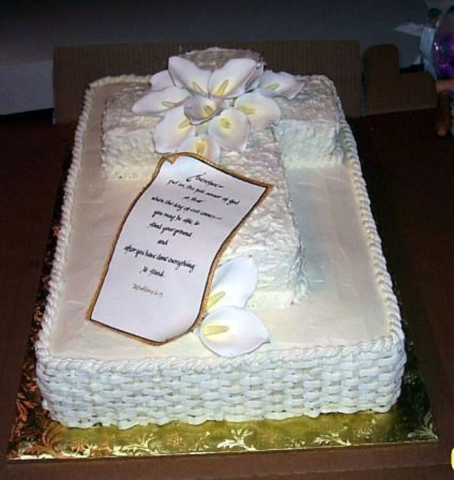 Confirmation Cake - CakeCentral.com