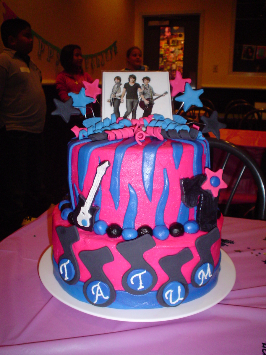 Jonas Brothers Cake - CakeCentral.com