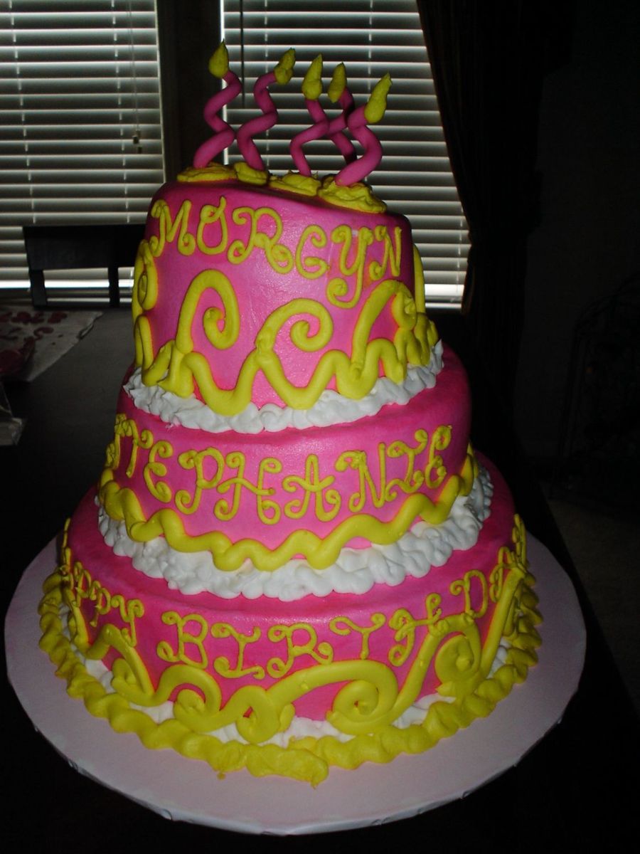 Whimsical Birthday - CakeCentral.com