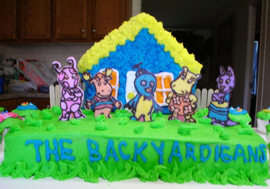 Backyardigans Birthday Cake - CakeCentral.com