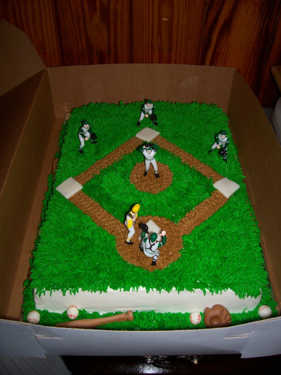Baseball Cake - CakeCentral.com