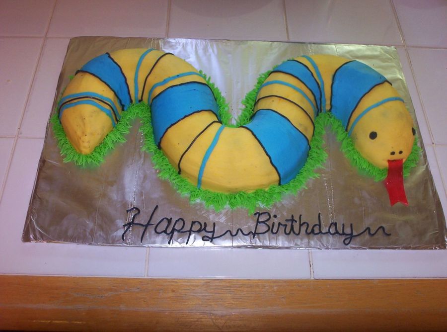 Snake Cake - CakeCentral.com