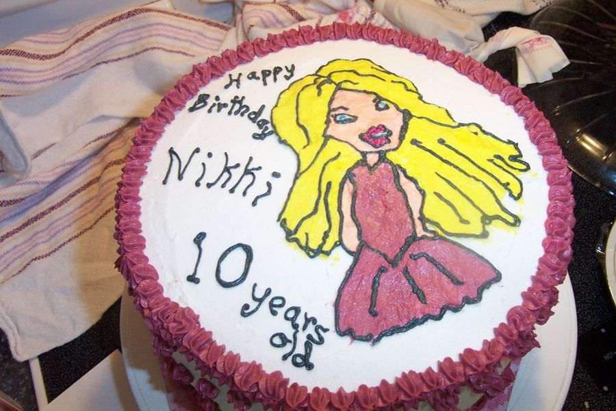 Bratz Again - CakeCentral.com